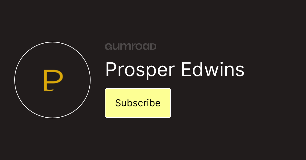Prosper Edwins