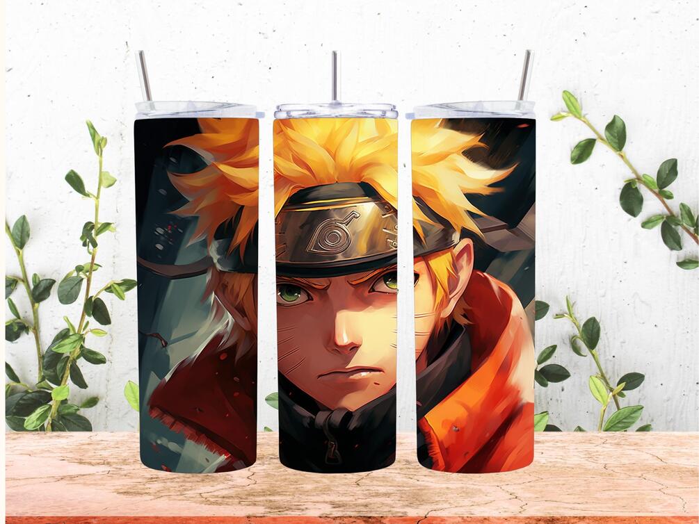 3D Anime Manga Naruto Sublimation PNG