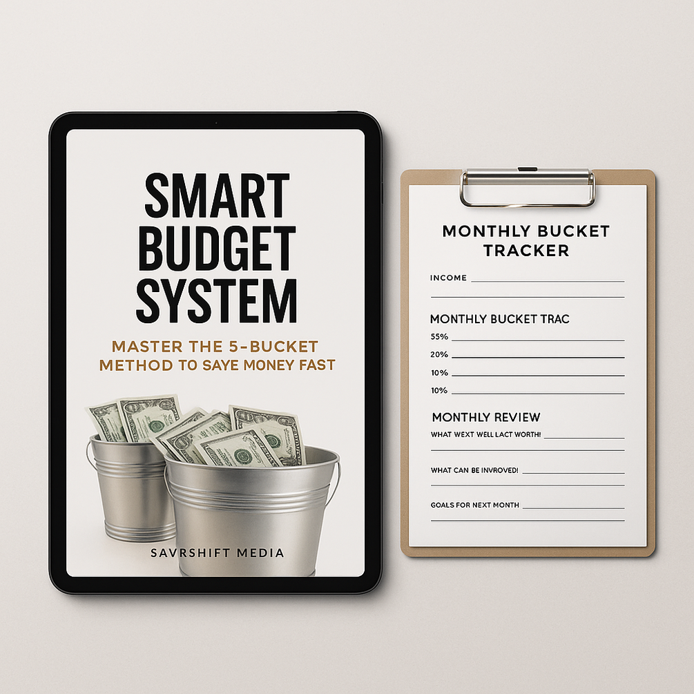 Smart Budget System – Master the 5-Bucket Method to Save Money Fast