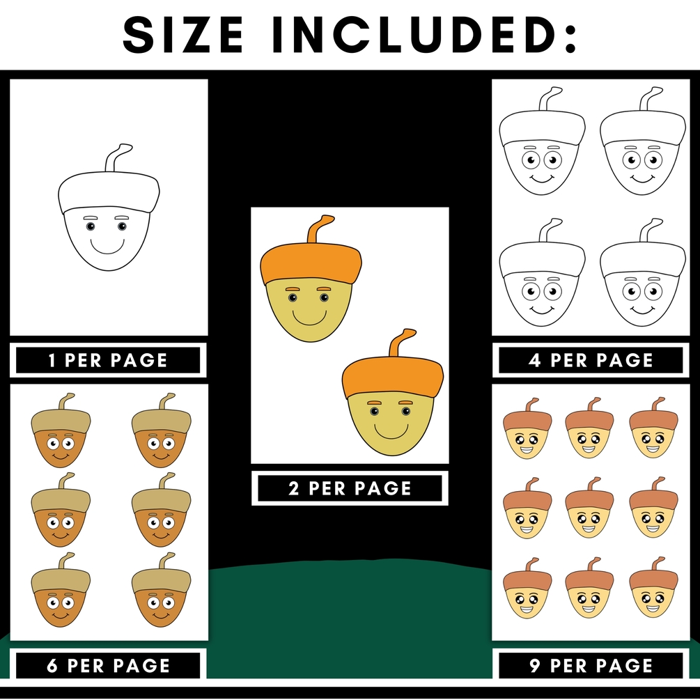 Editable Fall Acorn Name Tags : Fun Classroom Decor for Back to School ...