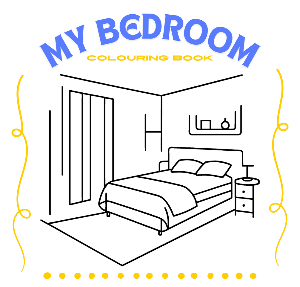 My Bedroom - Children's Colouring Book