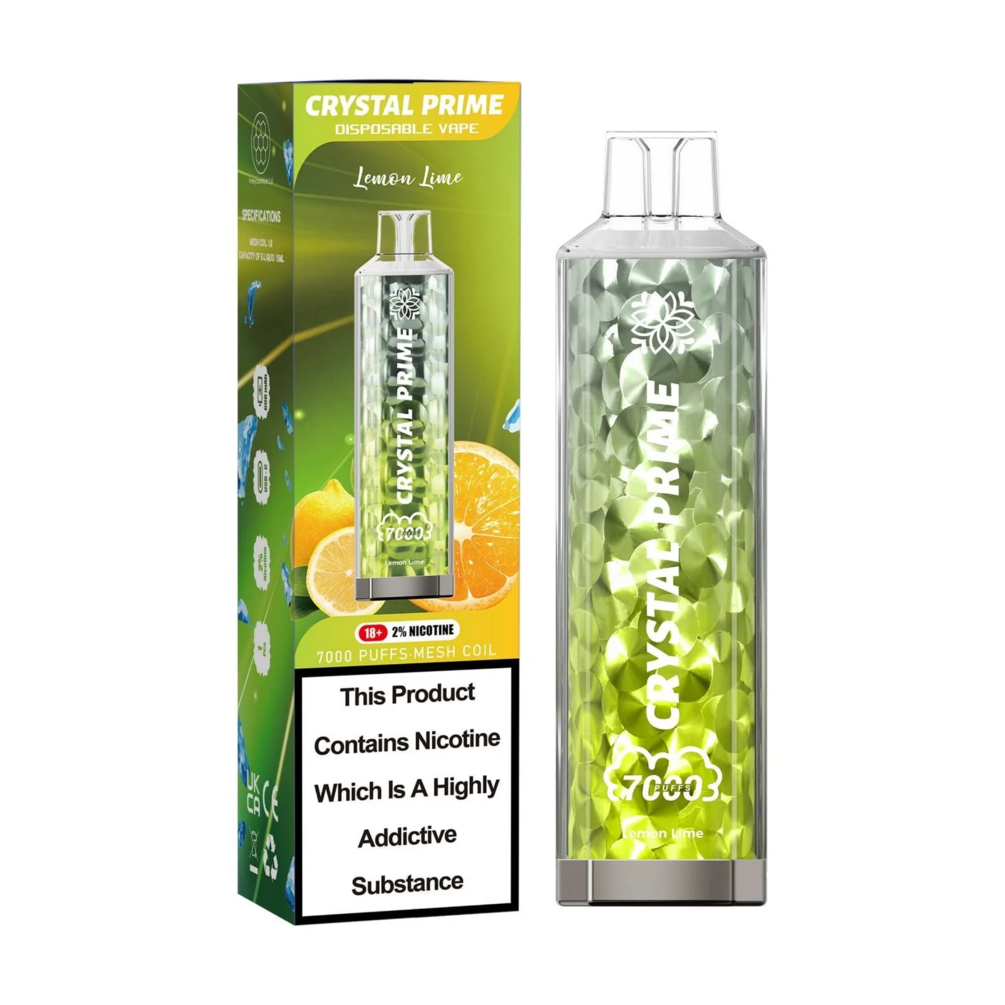 Crystal Prime 7000 – The 7000 Puff Experience For Ultra-Smooth Vaping