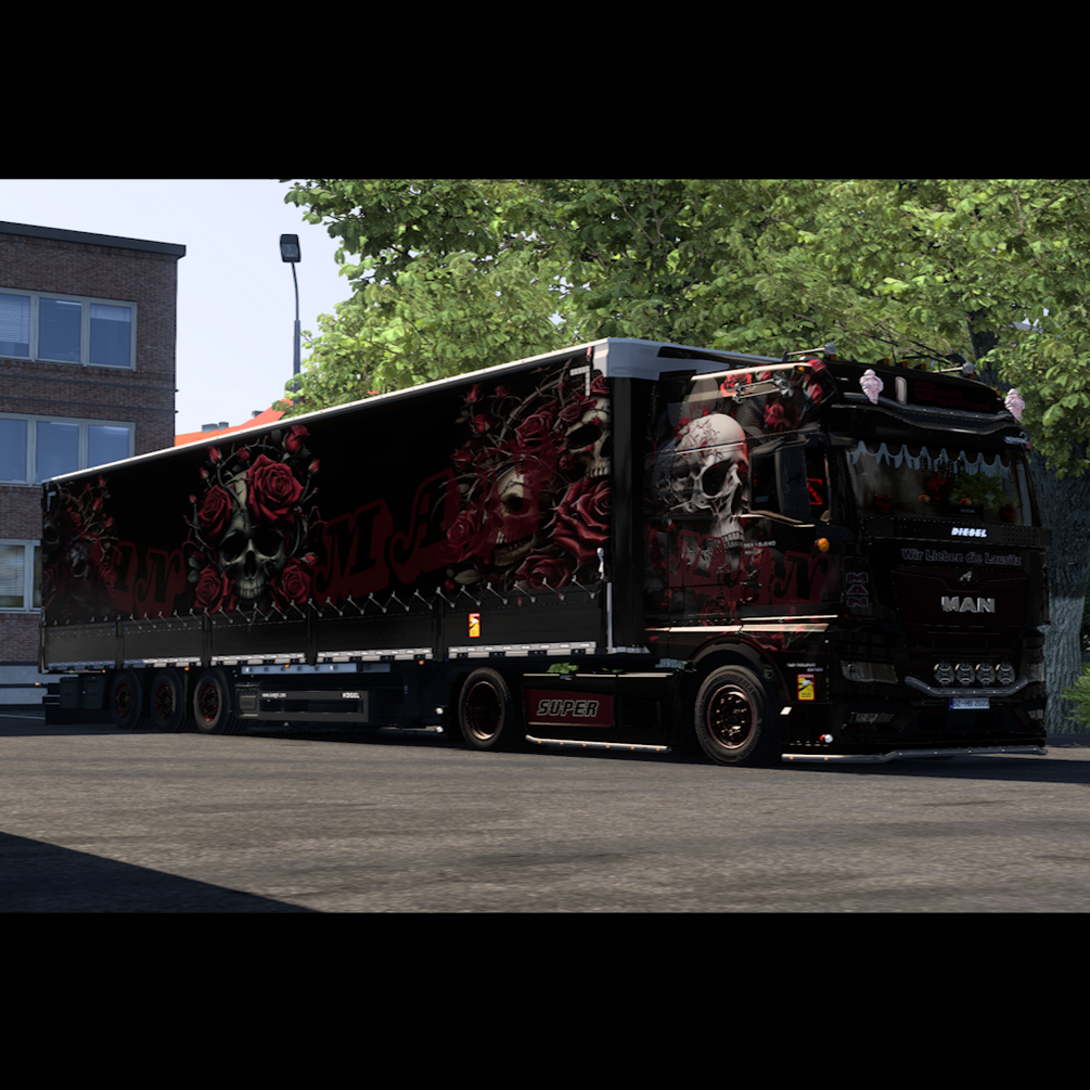 Skin Packet MAN TGX 2020 + Kögel Trailer