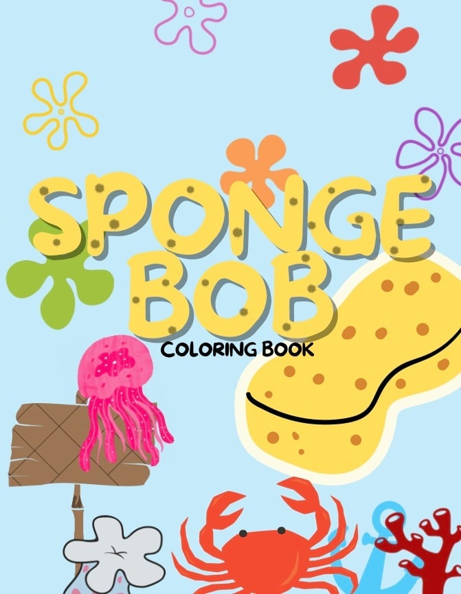 Printable Spongebob Coloring Book (For kids)