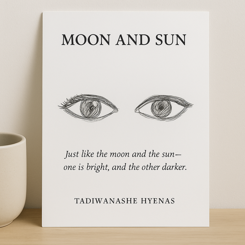 Eye's of expression-a visual peom by tadiwa