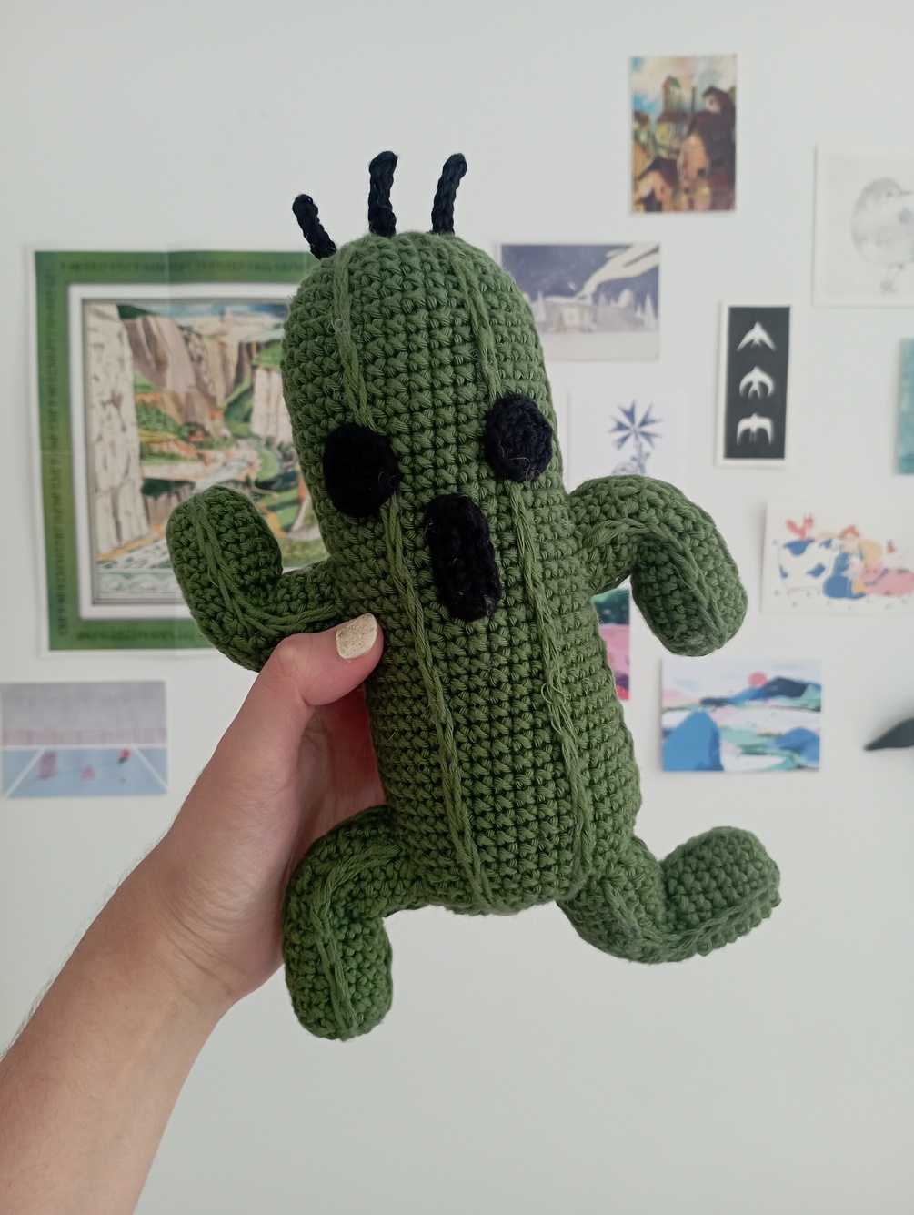 Final Fantasy XIV Cactuar Amigurumi Pattern