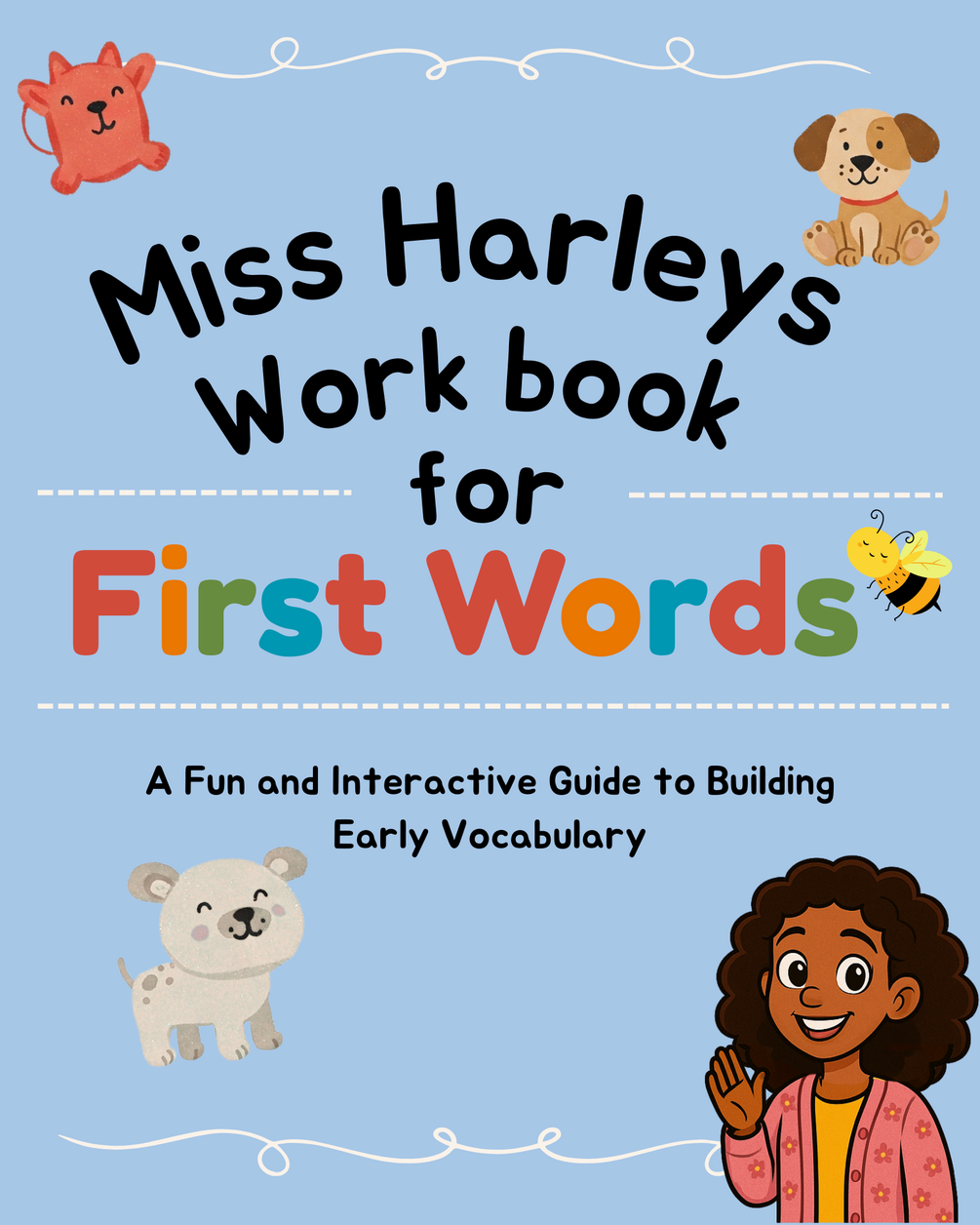 Gentle & Fun First Words Workbook for Toddlers | Interactive Speech ...