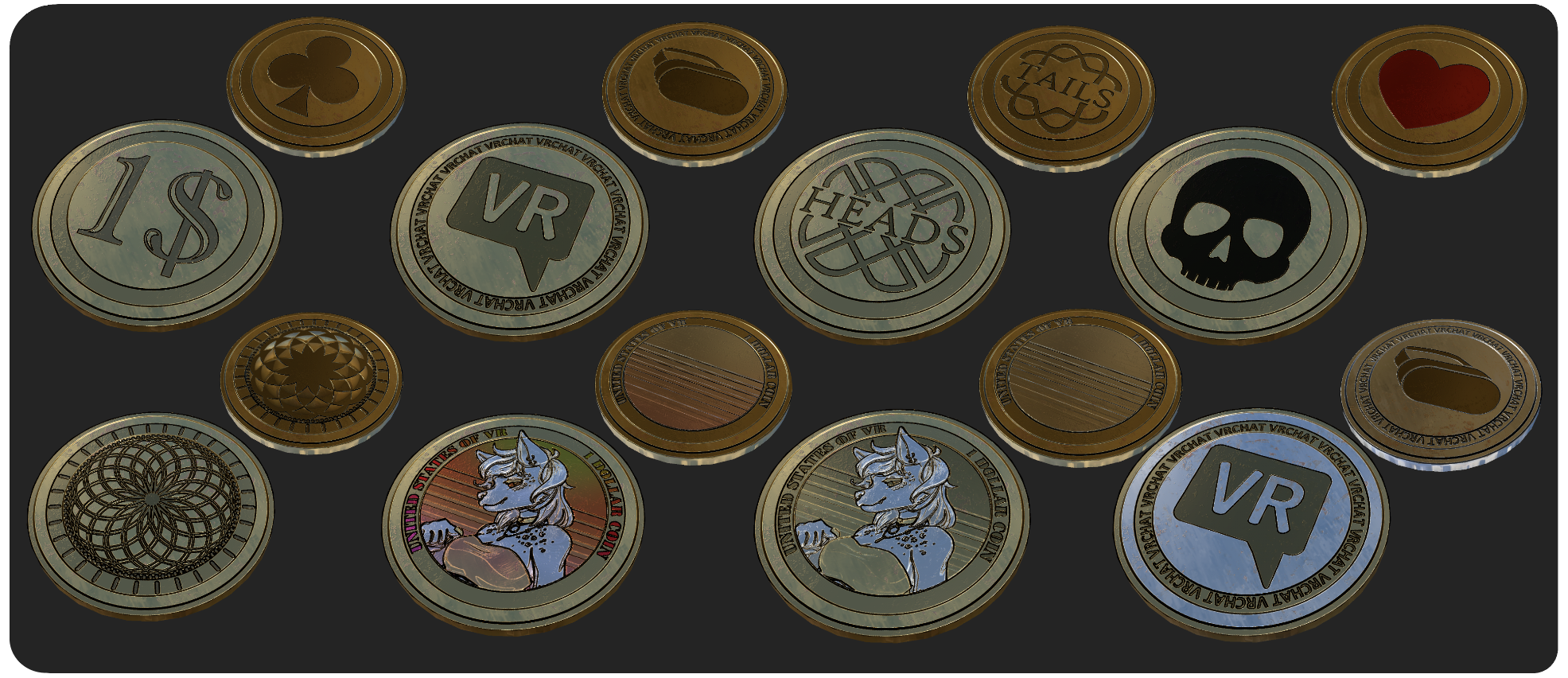 Coin Flip (VRCHAT/SDK3)