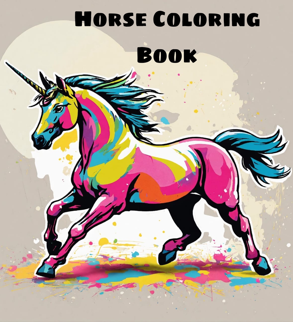 Horse Coloring Book