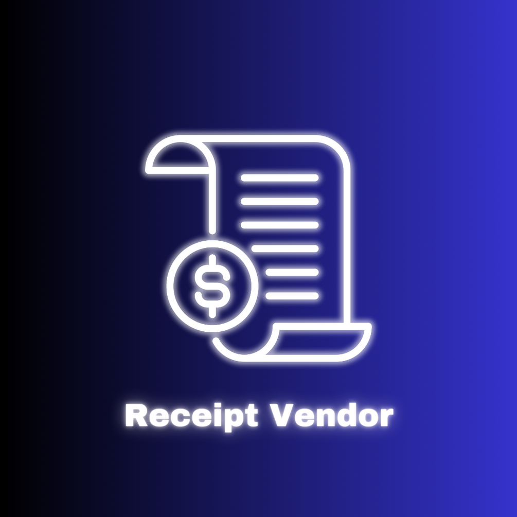Receipt Vendor