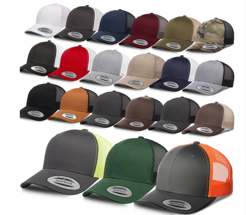 Yupoong Trucker Hat The Classics Hat 6606 Six-Panel Classic Trucker Cap ...