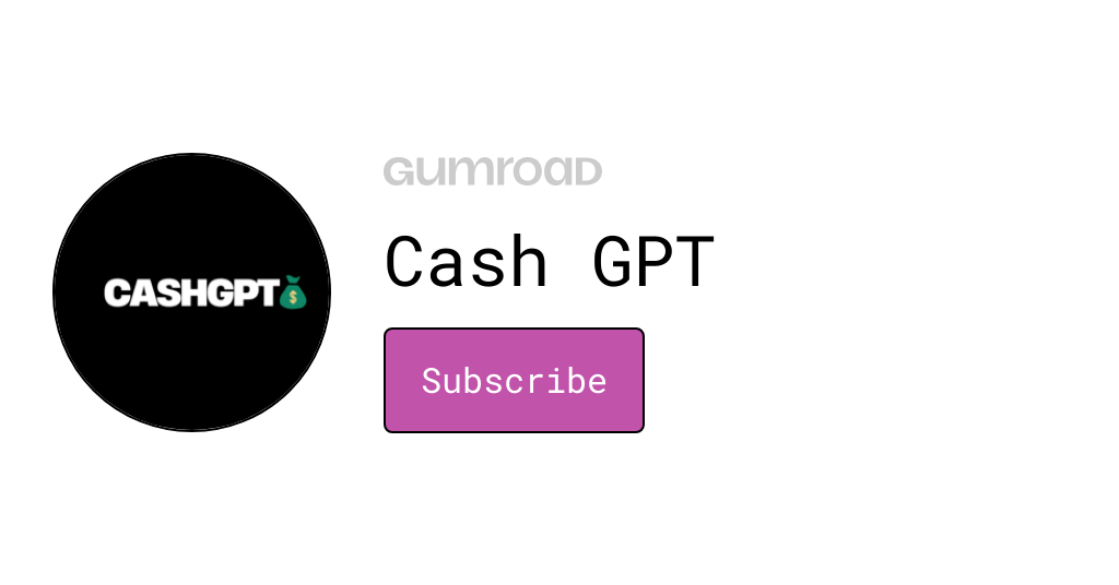 Cash GPT