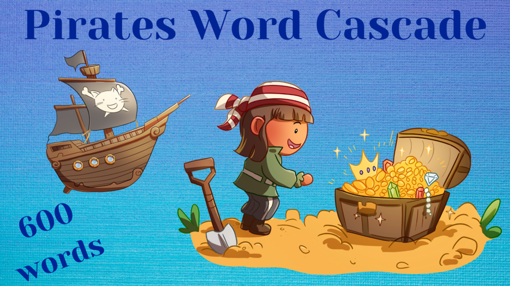 Pirates Word Cascade