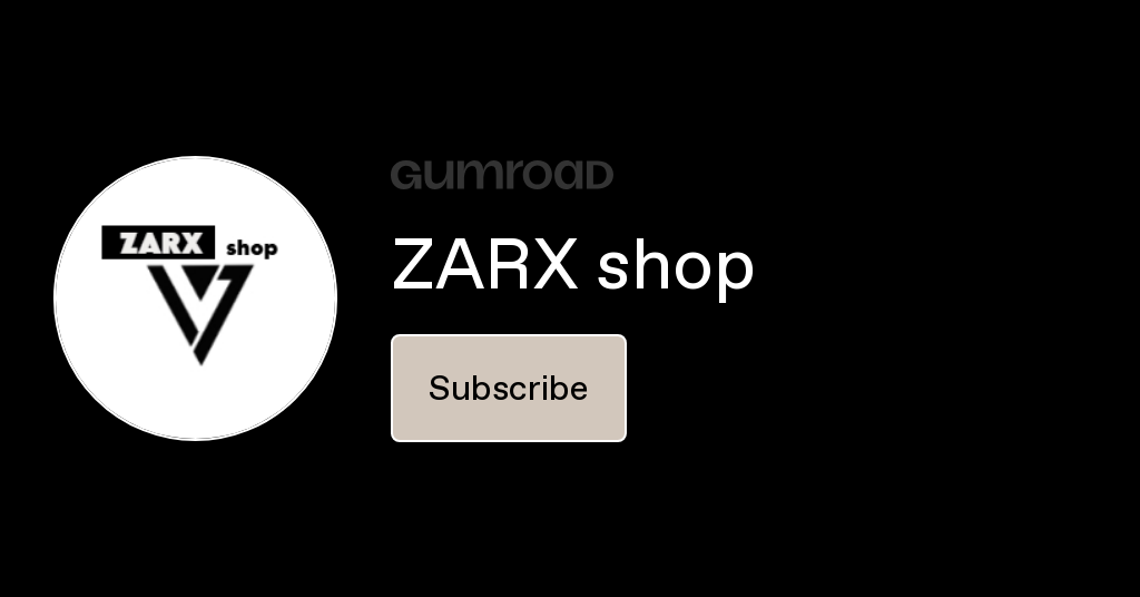 ZARX shop
