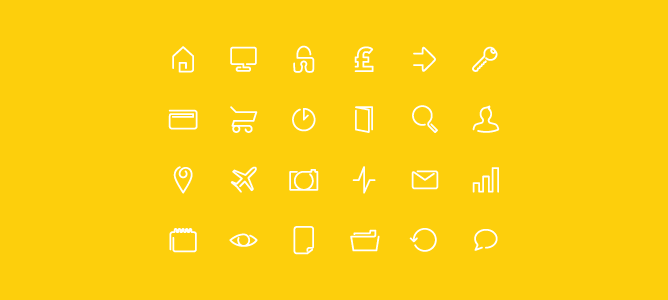 Continuos Line Icon Pack