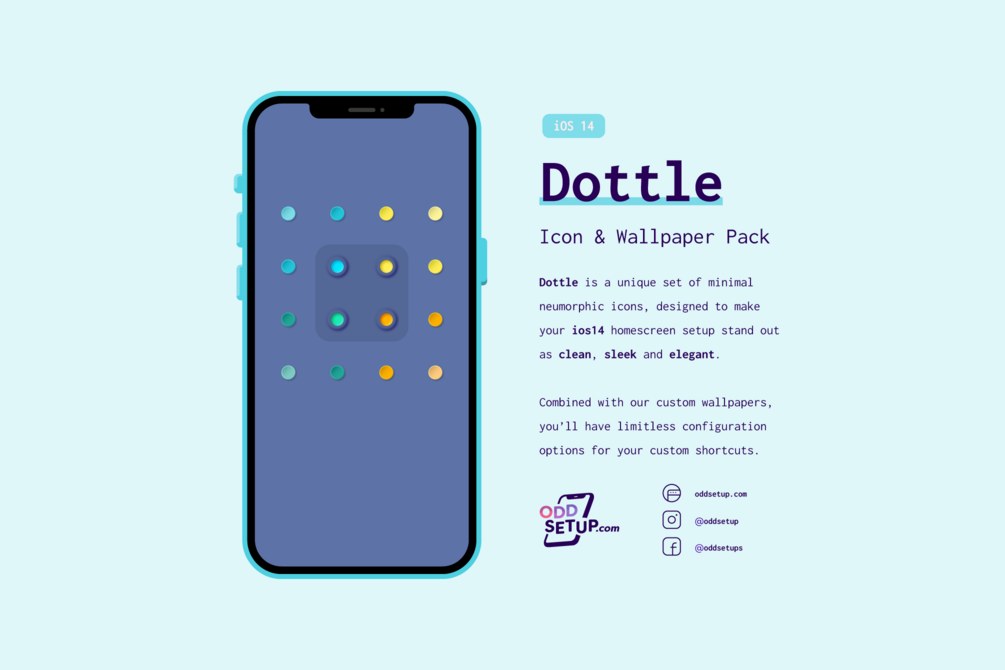 Dottle Icon Pack - iOS14