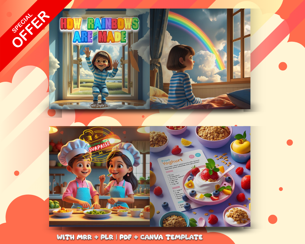 4 Storybook Bundle I Build Digital Pro