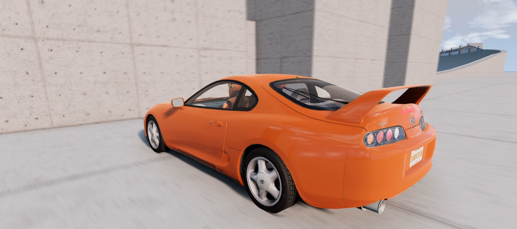 Beamng mod - Toyota Supra MK4