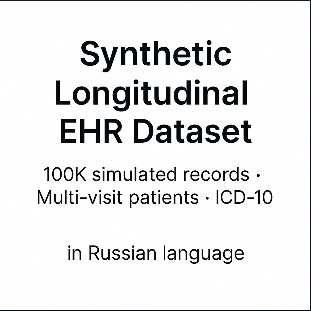 RUSSIAN- 🧬 Synthetic Longitudinal Electronic Health Records Dataset ...