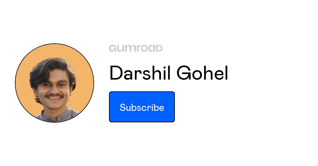 Darshil Gohel
