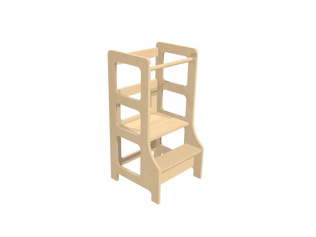 Montessori Kids Step Stool, Kitchen stool helper, Toddler stool, Helper ...