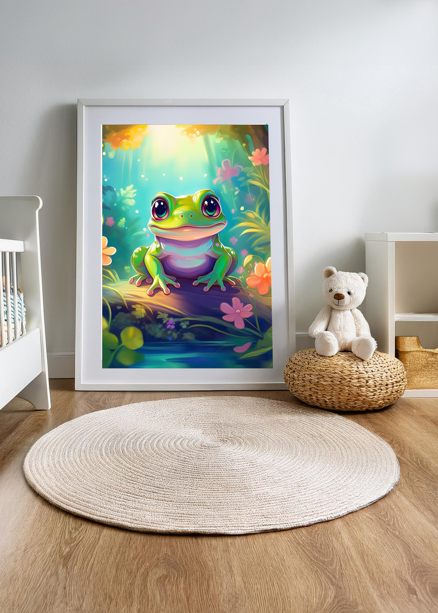 FROG WALL ART - instant download