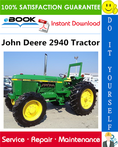 John Deere 2940 Tractor Technical Manual