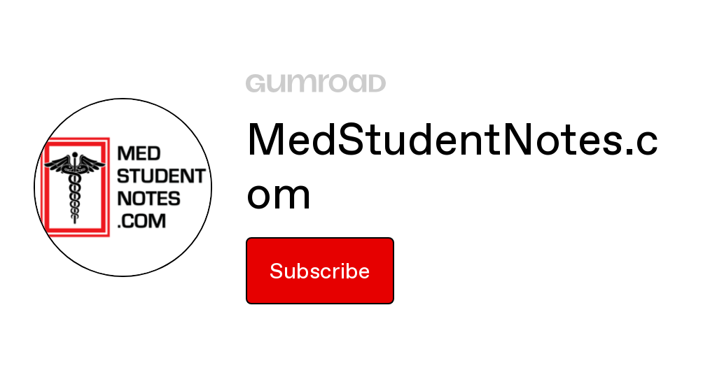 MedStudentNotes.com