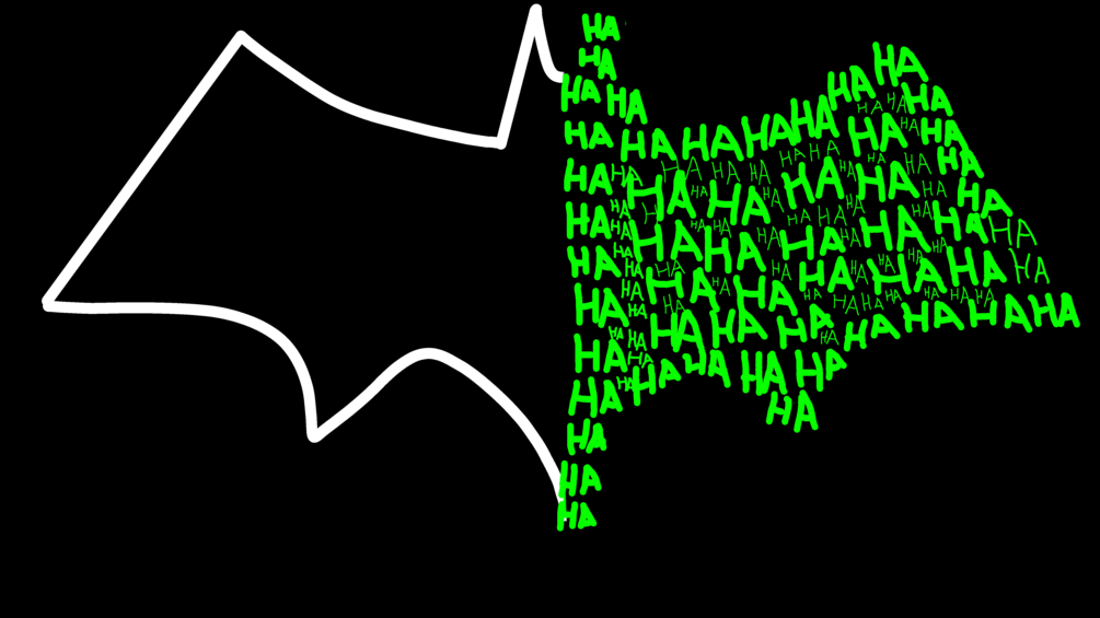 A digital printable HD "The Joker" theme illustration (5120X2560px ...