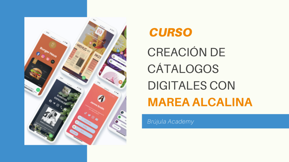Curso de creación de catálogos digitales con Marea Alcalina