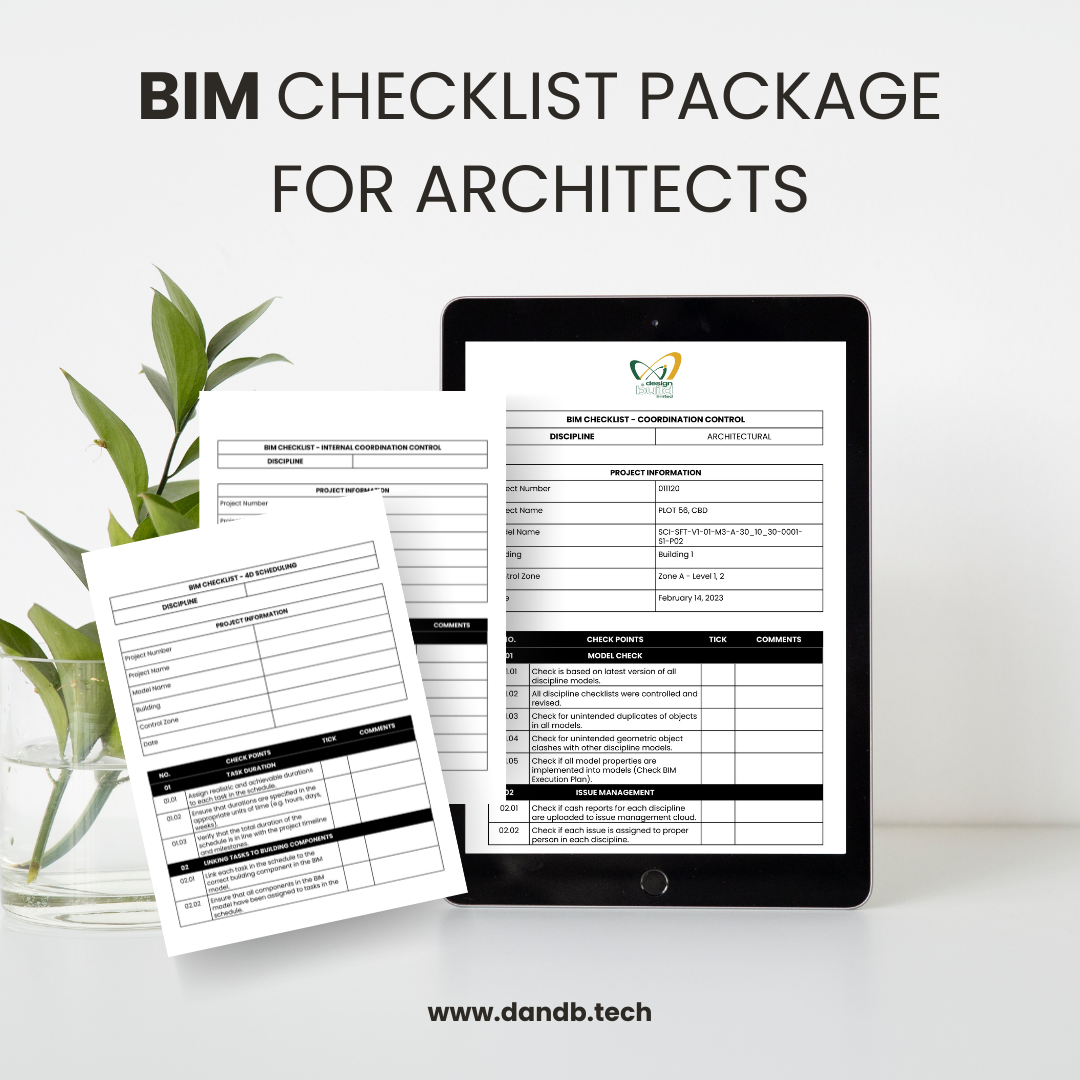 The Importance of BIM Checklists for Architectural Designers - D&B ...