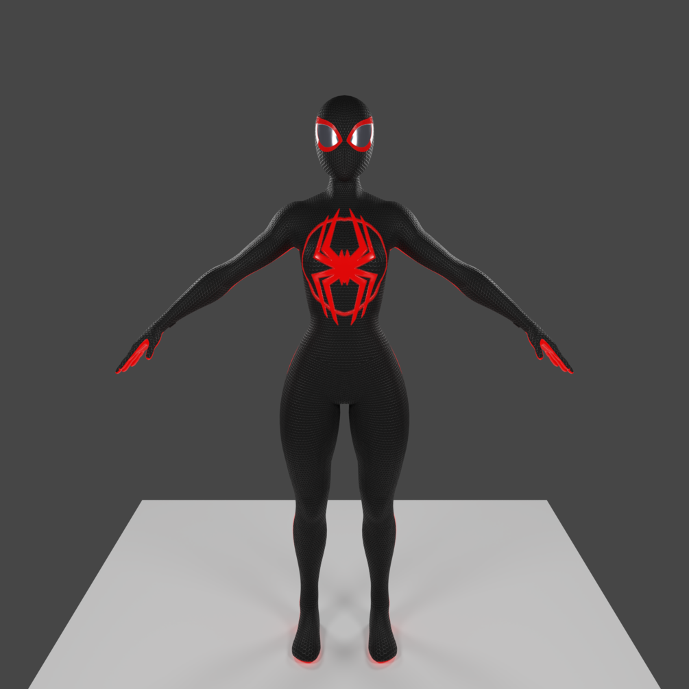 Female Miles Morales ATS Texture set!
