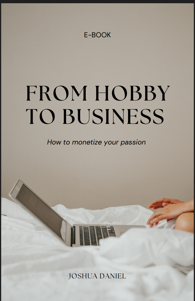 How to monetize your passion