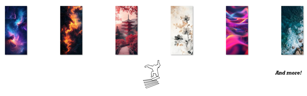 Mobile Wallpapers - 20:9 Aspect Ratio (Collection 03) [€ - Euros]