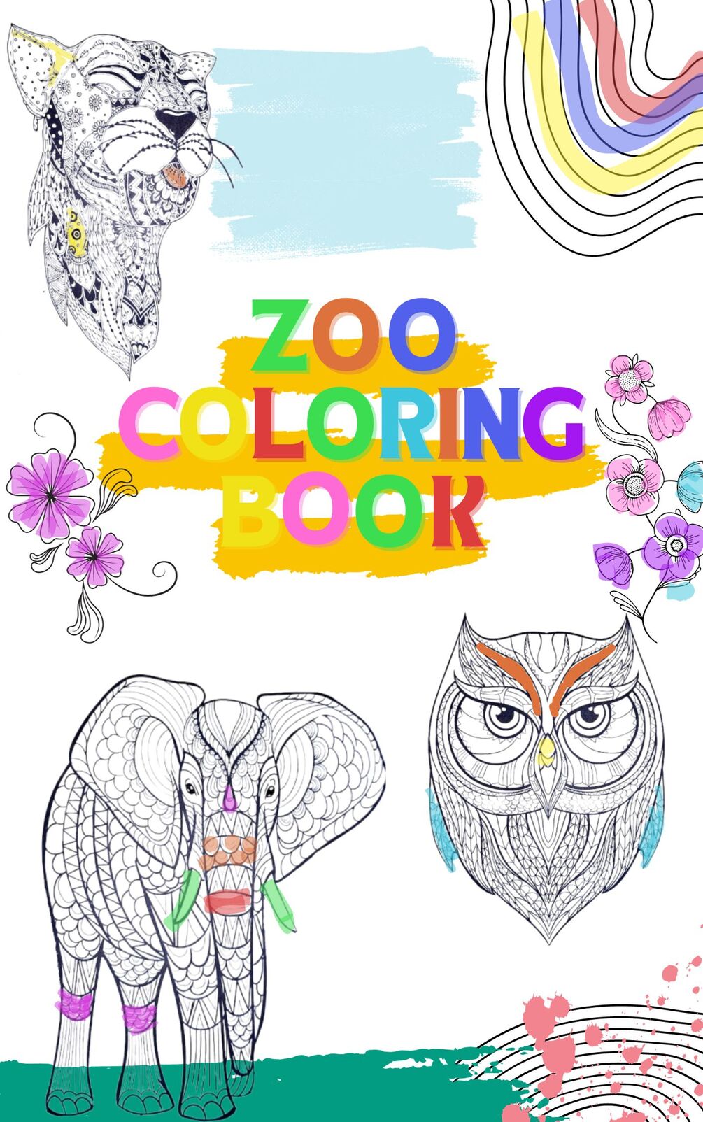 Zoo Coloring Book