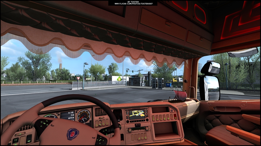 Interior Scania by RJL V8 Holland ETS 2 #23