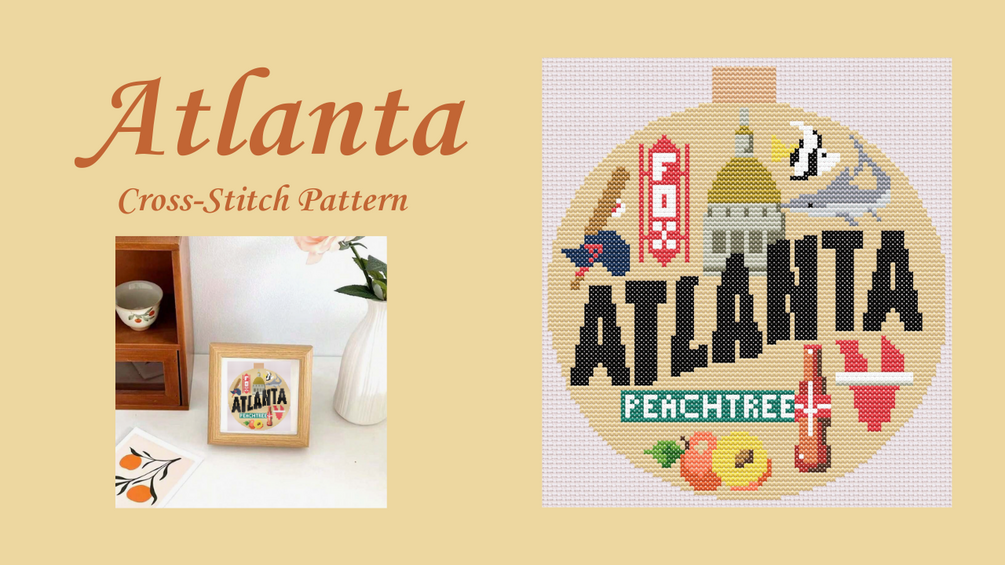 Atlanta Cross-Stitch Pattern