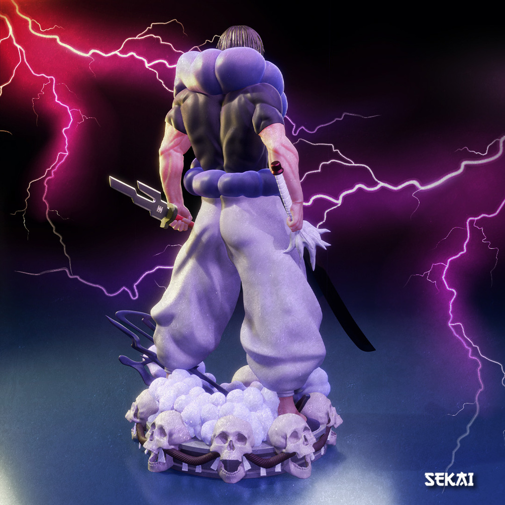 Toji Sculpture and Bust - Sekai 3D Models - Tested and Ready for 3D ...