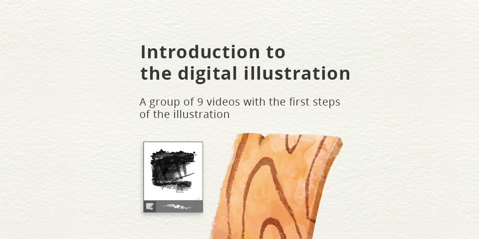 Introduction to the digital illustration, for beginners.