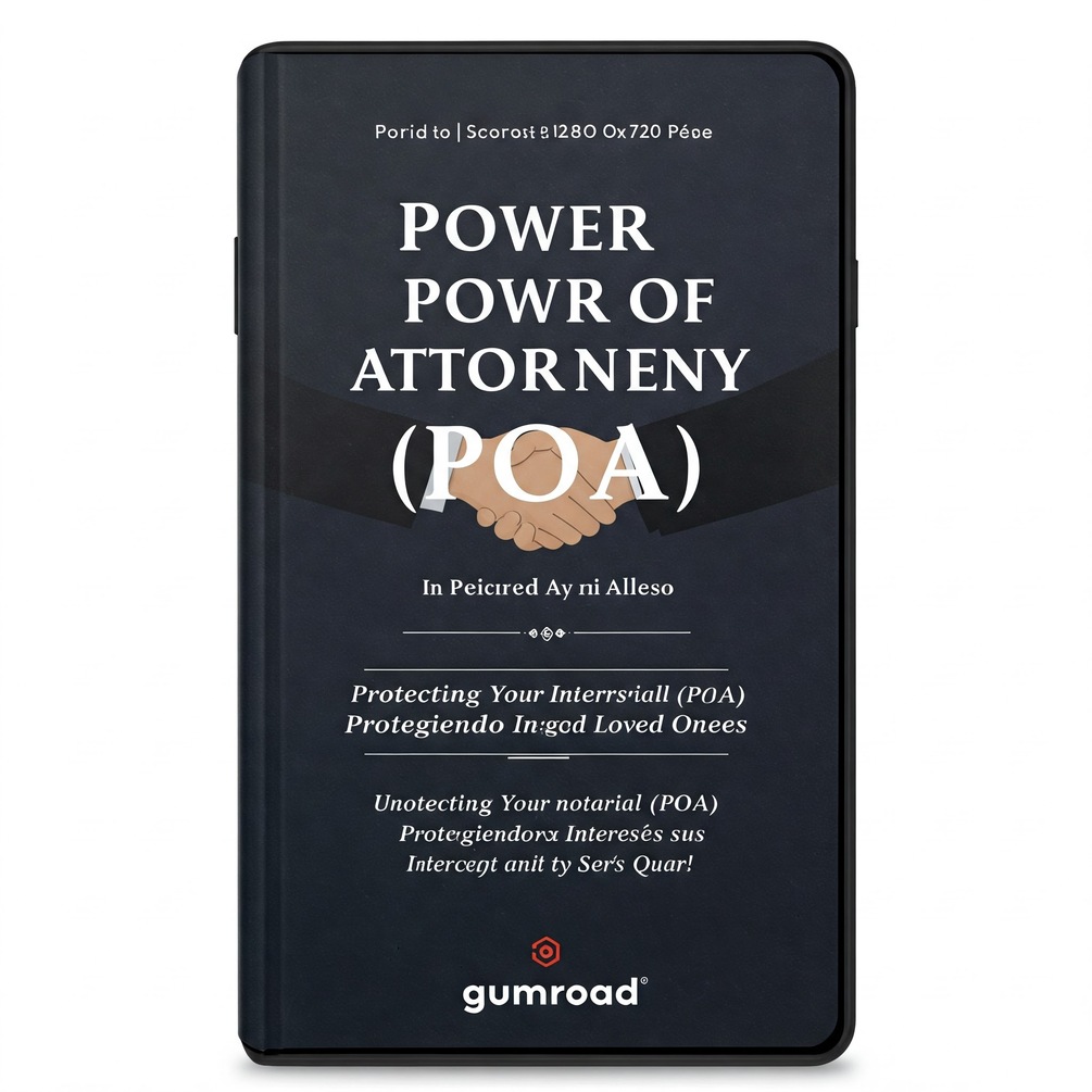Power of Attorney (POA) Guide for Immigrants / Guía de Poder Notarial ...