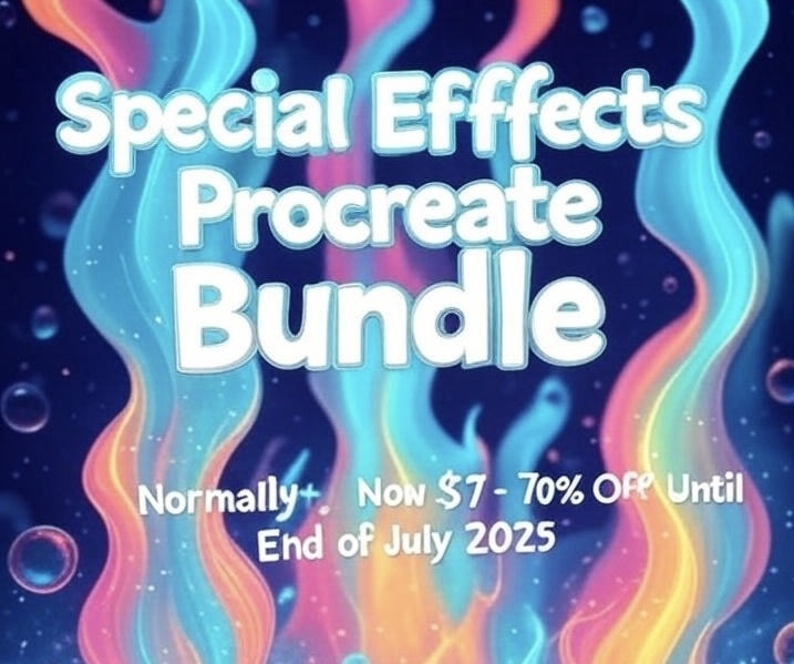 Special Effects Procreate Bundle 5 brushset Multipack