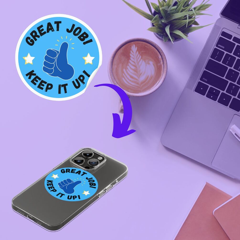 Great Job Sticker