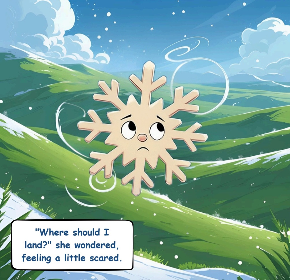 [TOTSNTALES] The First Snowflake (Kids Story Book)
