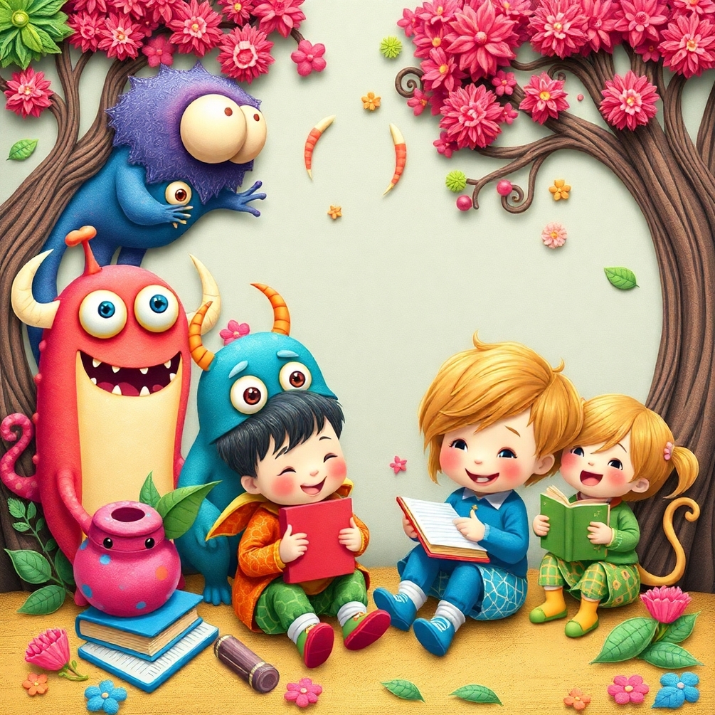 Kids Monster Activity Book For Early Learners