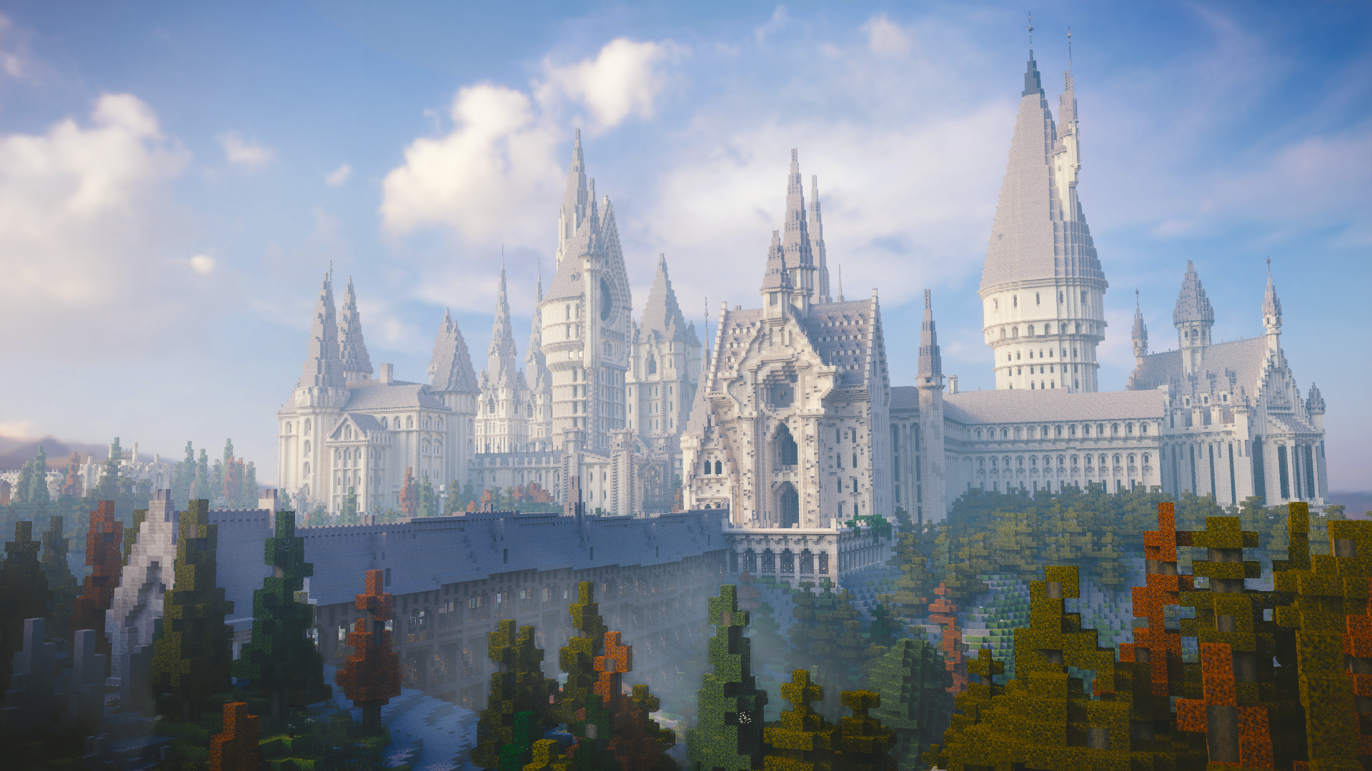 Hogwarts Castle Minecraft