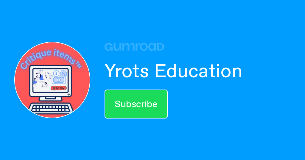 Yrots Education