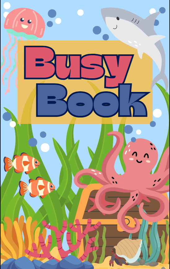 Ocean Themed Busy Book