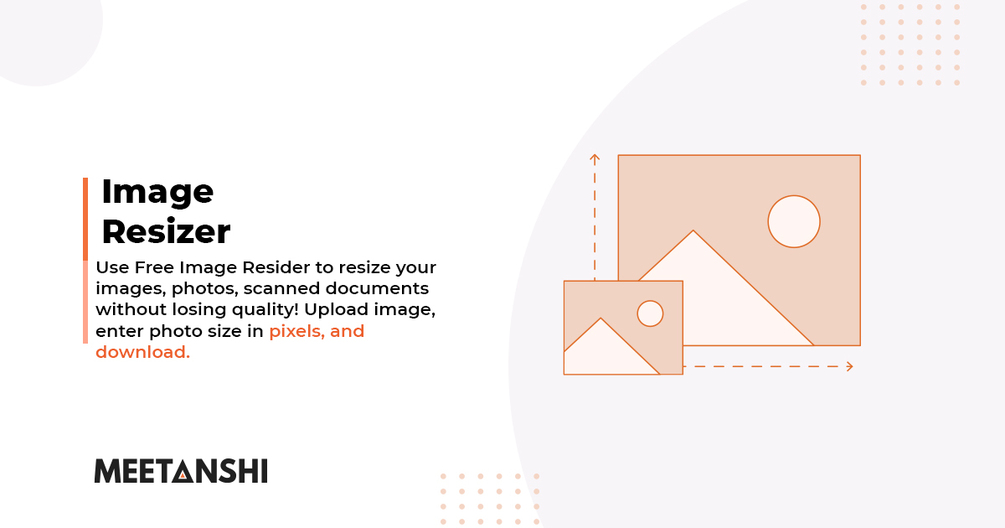 Free Image Resizer - Resize Images in Pixels