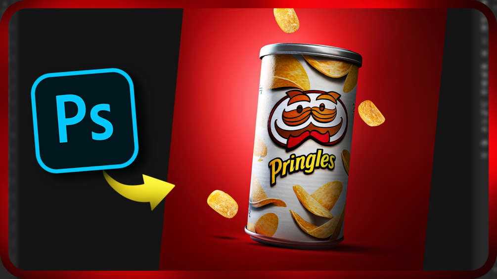 Pringles Poster Design | Photoshop