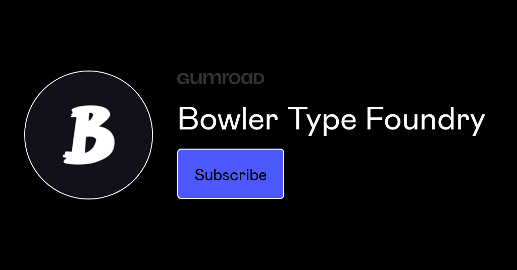 Bowler Type Foundry
